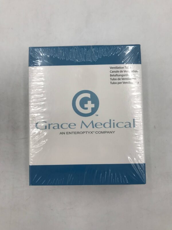 Grace Medical 510-251 Tiny Triune Vent Tube 0.76mm I.D. Silicone (5/Box ...
