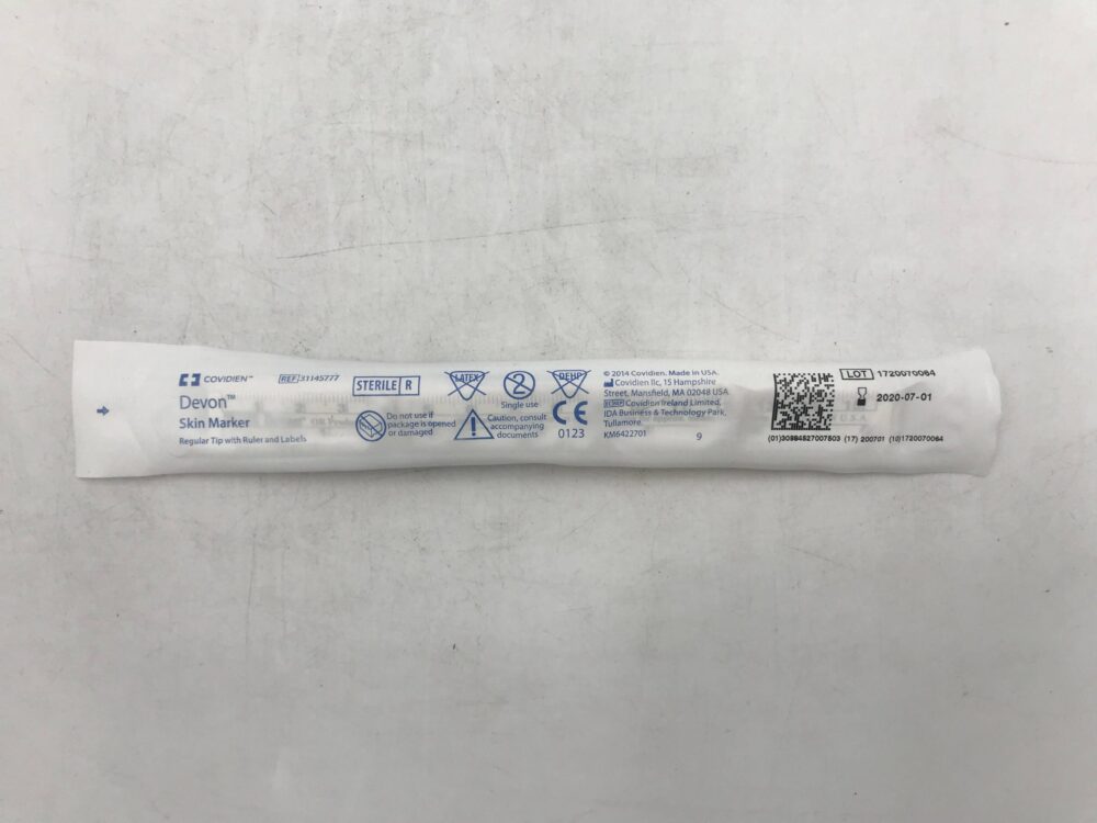 Covidien 31145777 Devon Skin Marker Regular Tip with Ruler and Labels ...