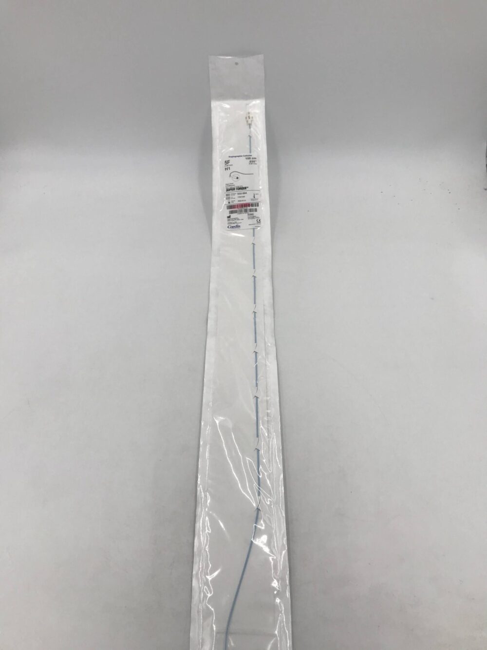Cordis 532-504 Super Torque Angiographic Catheter H1 5F 100cm (X) - GB ...