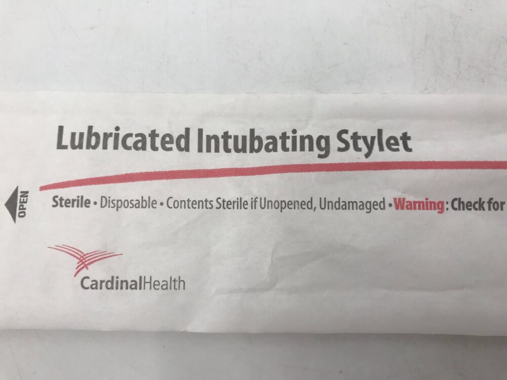 Cardinal Health IS10FRL Lubricated Intubating Stylet 10Fr (X) - GB TECH USA