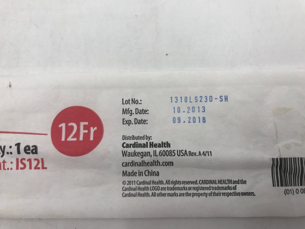 Cardinal Health IS12L Lubricated Intubating Stylet 12Fr (X) - GB TECH USA