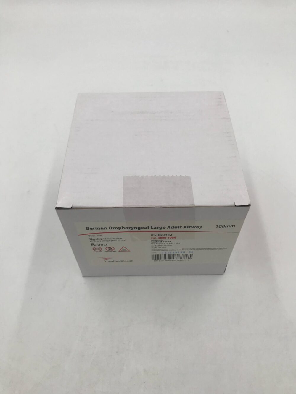 Cardinal Health 3000-100A Berman Oropharyngeal Large Adult Airway 100mm ...