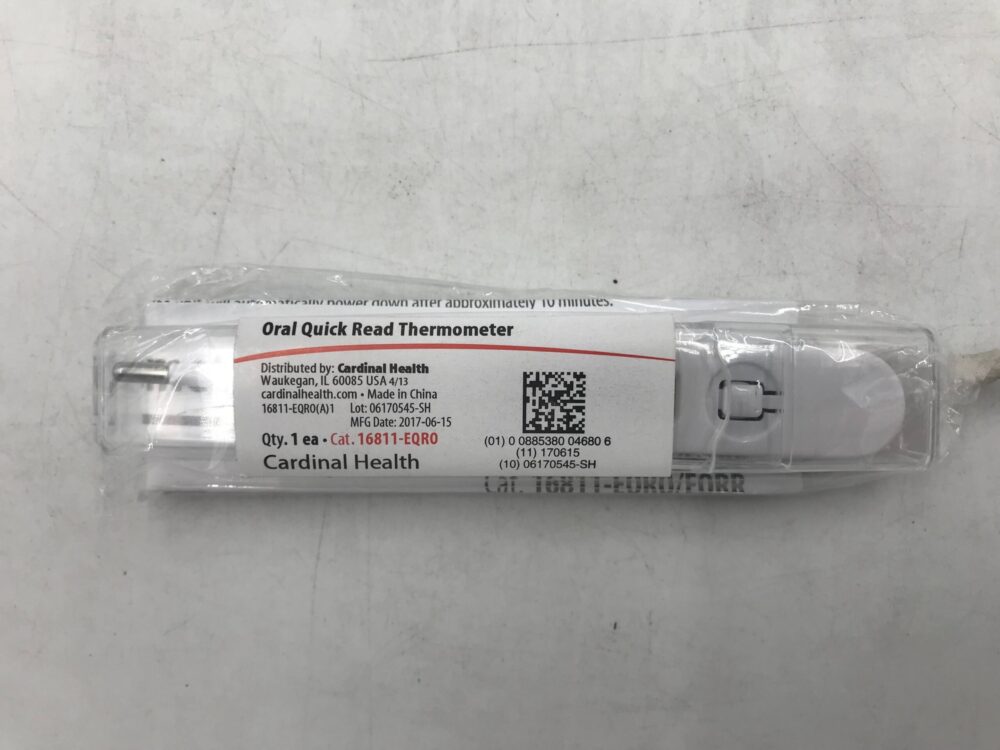 Cardinal Health 16811-EQRO Oral Quick Read Thermometer - GB TECH USA
