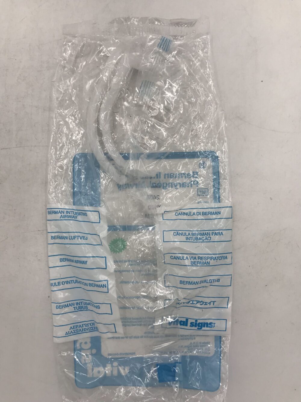 Vital Signs 2408 Berman Intubating Pharyngeal Airway 8cm - GB TECH USA