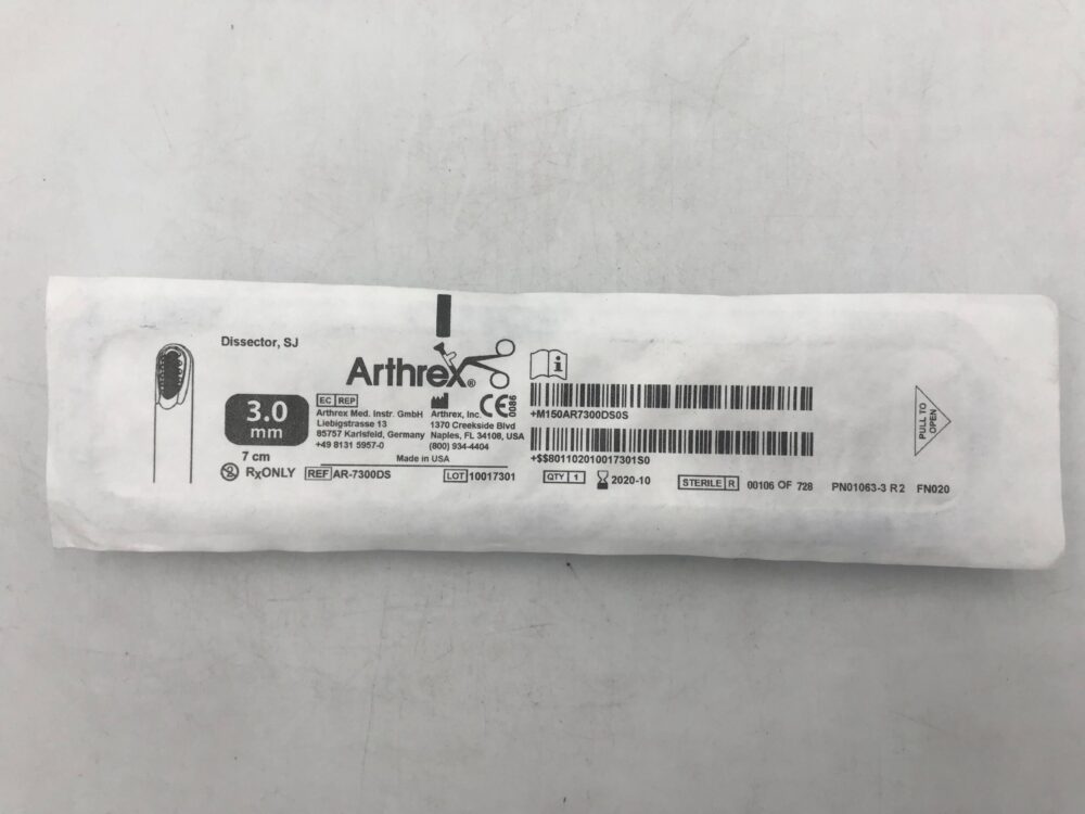 Arthrex AR-7300DS Dissector SJ 3.0mm (X) - GB TECH USA