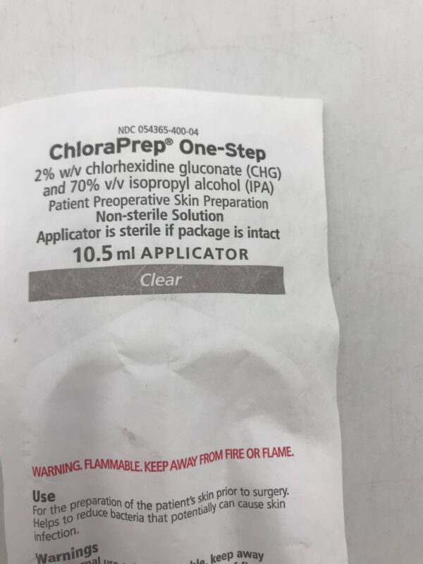 CareFusion 260700 ChloraPrep One-Step 2% w/v Chlorhexidine Gluconate ...
