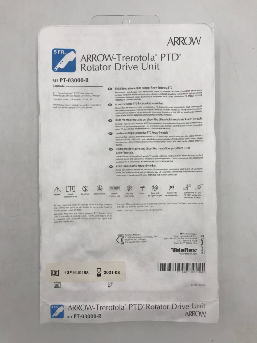 ARROW PT-03000-R Trerotola PTD Rotator Drive Unit (X) - GB TECH USA