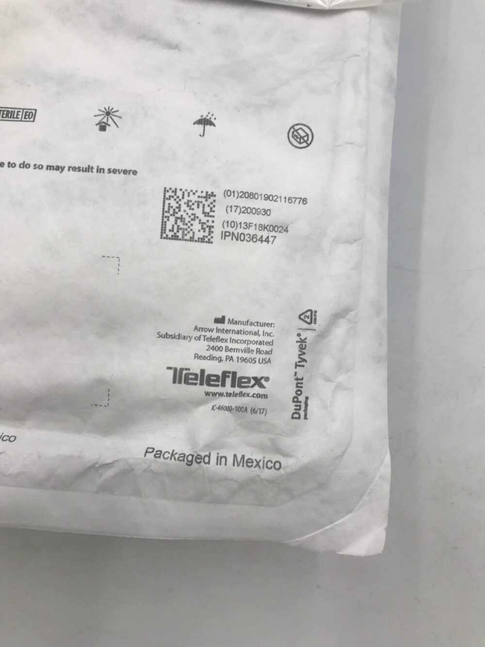 ARROW CDC-15703-1A Multi-Lumen CVC Kit Ergo Pack 7F x 20cm x .032in(X ...