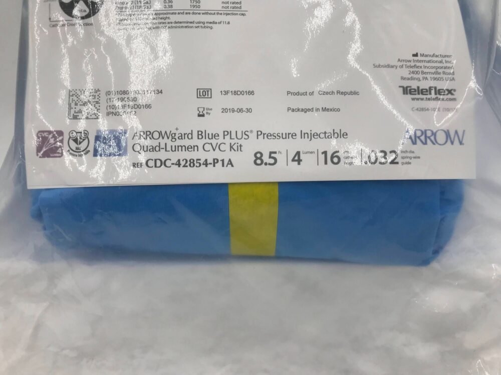 ARROW CDC-42854-P1A AGB ARROWgard Blue PLUS Pressure Injectable Quad ...