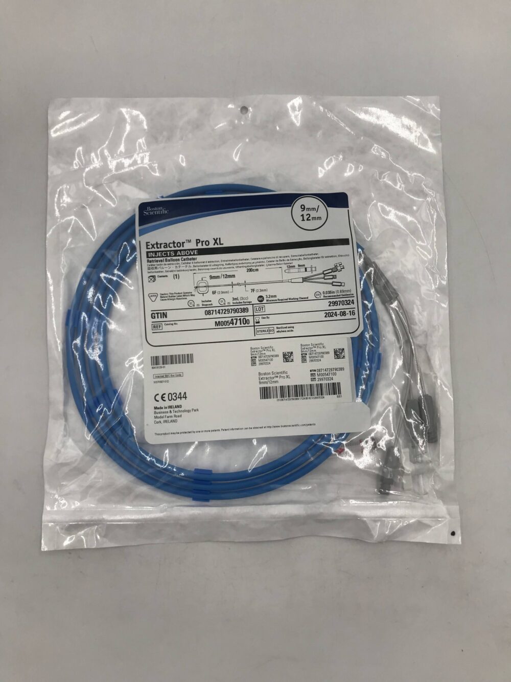 BOSTON SCIENTIFIC 4710 Extractor Pro XL Injects Above Retrieval Balloon ...