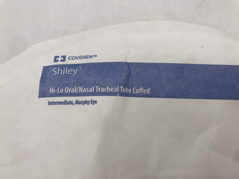 Covidien 86453 Shiley Hi-Lo Oral/Nasal Tracheal Tube Cuffed ...