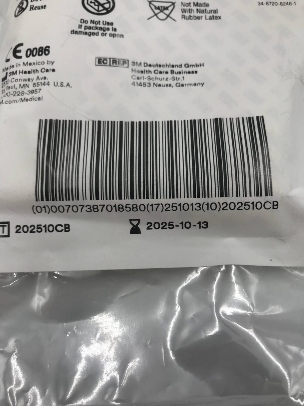 3M 1016 Steri-Drape Irrigation Pouch 50mm x 60cm (19″ x 23″) - GB TECH USA