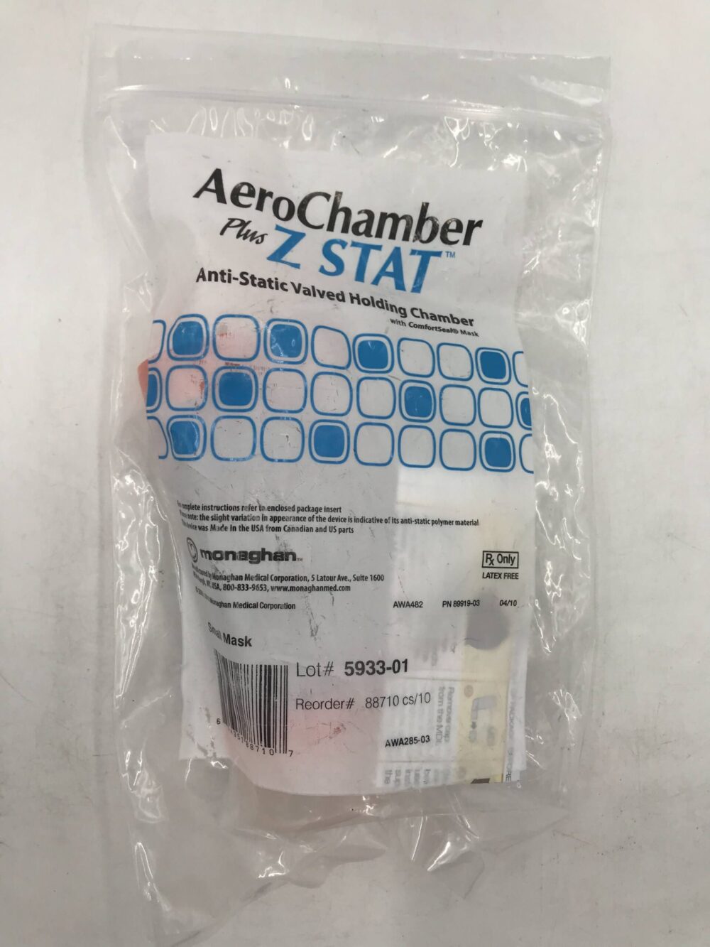 Monaghan 88710 AeroChamber Plus Z Stat Anti-Static Valved Holding ...