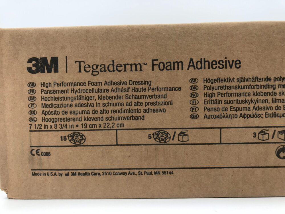 3M 90616 Tegaderm Foam Adhesive High Performance Foam Adhesive Dressing ...