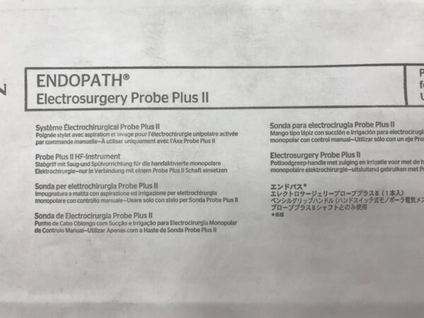 Ethicon EPH04 Endopath Electrosurgery Probe Plus II (X) - GB TECH USA