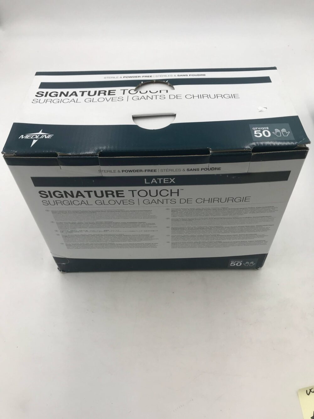 MEDLINE MSG8970 Signature Touch Surgical Gloves, Size 7 (50Pairs/Box)(X ...