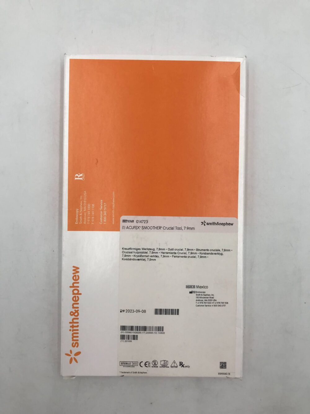 Smith&Nephew 014723 Acufex Smoother Crucial Tool 7.9mm (X) - GB TECH USA