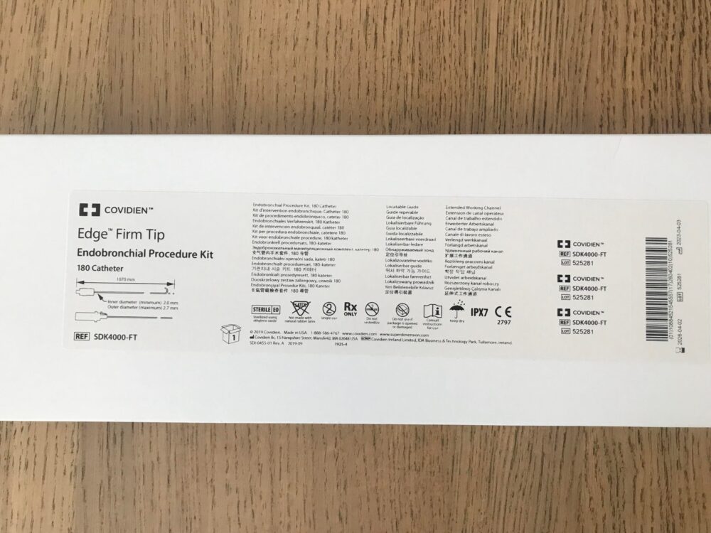 COVIDIEN SDK4000-FT Edge Firm Tip Endobronchial Procedure Kit 180 ...