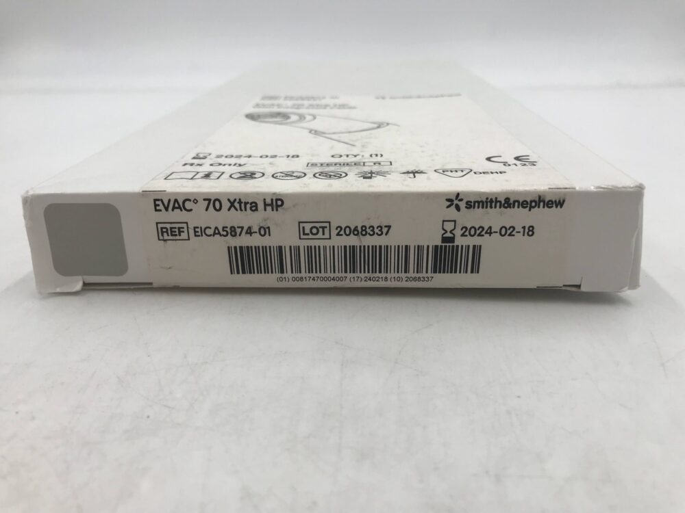 Smith&Nephew EICA5874-01 EVAC 70 Xtra HP with Integrated Cable (X) - GB ...