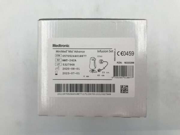 Medtronic MMT-242A MiniMed Mio Advance Infusion Set (10/Box) (X) – GB ...