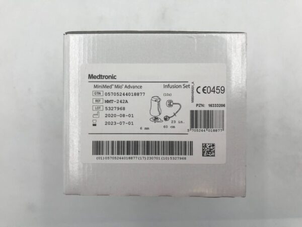 Medtronic MMT-242A MiniMed Mio Advance Infusion Set (10/Box) (X) - GB ...
