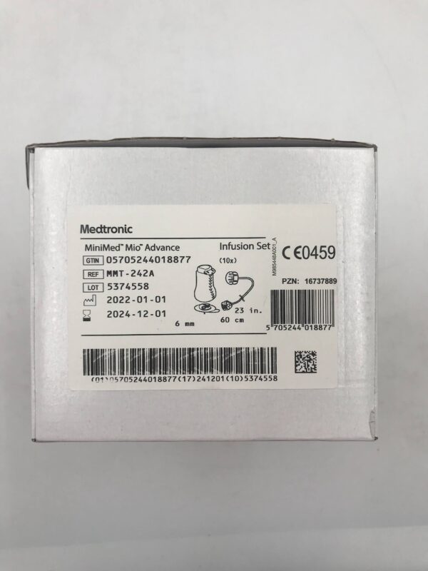 Medtronic MMT-242A MiniMed Mio Advance Infusion Set (10/Box) – GB TECH USA