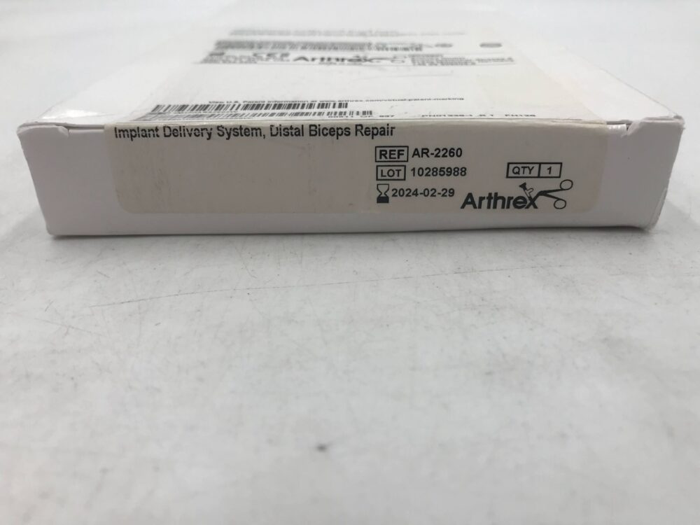 Arthrex AR-2260 Implant Delivery System Distal Biceps Repair (X) - GB ...