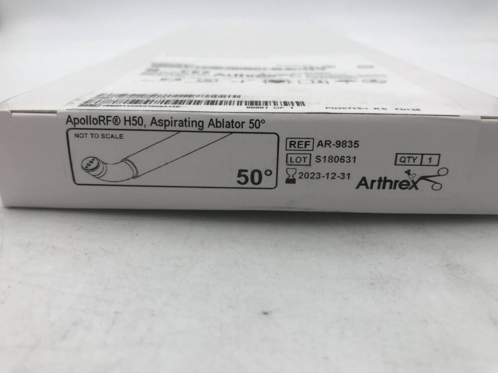 Arthrex AR-9835 ApolloRF H50 Aspirating Ablator 50° (X) - GB TECH USA