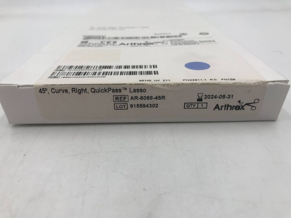 Arthrex AR-6068-45R Curve Right QuickPass Lasso 45° (X) - GB TECH USA