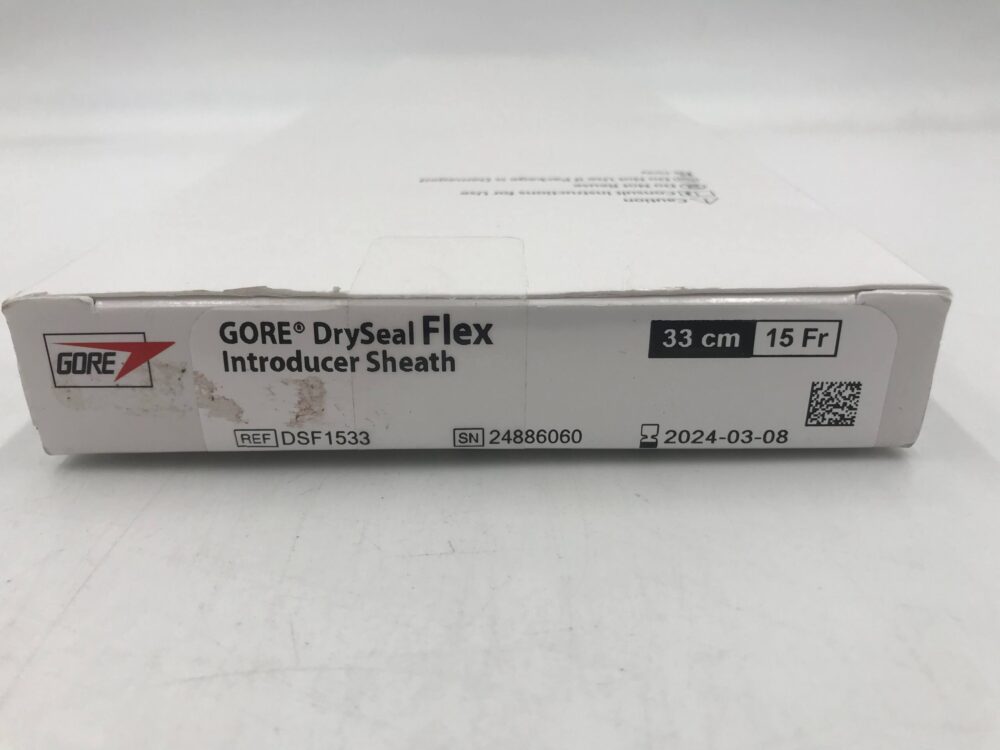Gore DSF1533 DrySeal Flex Introducer Sheath 33cm 15Fr (X) - GB TECH USA