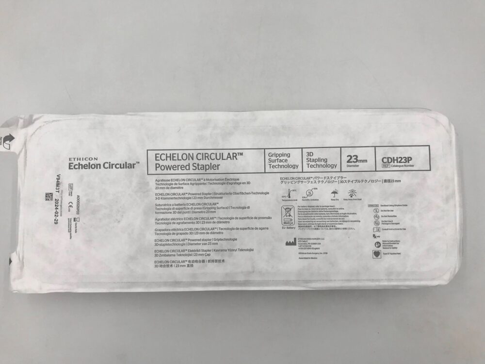 ETHICON CDH23P Echelon Circular Powered Stapler 23mm(X) - GB TECH USA