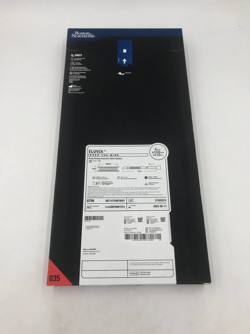 Boston Scientific 3929460101 Eluvia Over-The-Wire Drug-Eluting Vascular ...