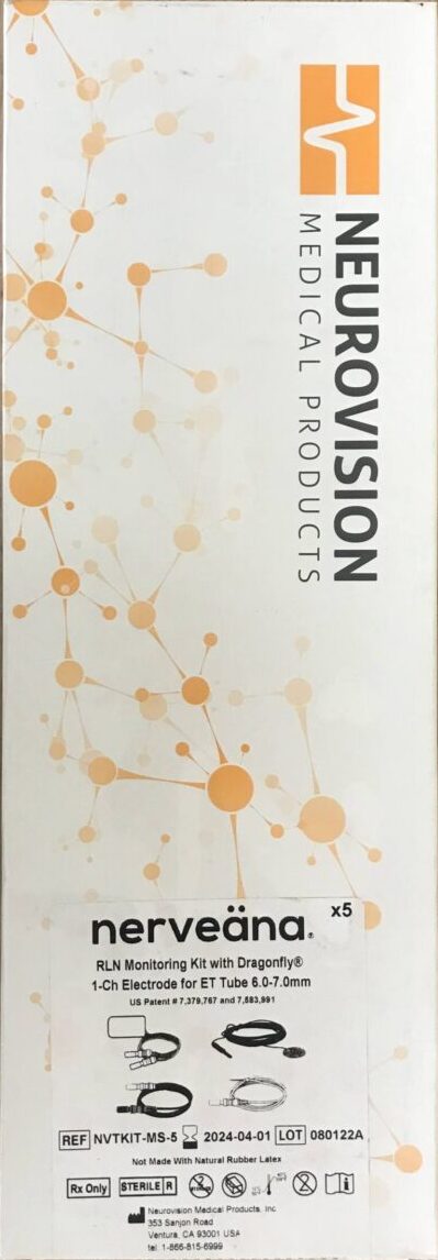 NEUROVISION NVTKIT-MS-5 Nerveana RLN Monitoring Kit w/ Dragonfly 6-7mm ...