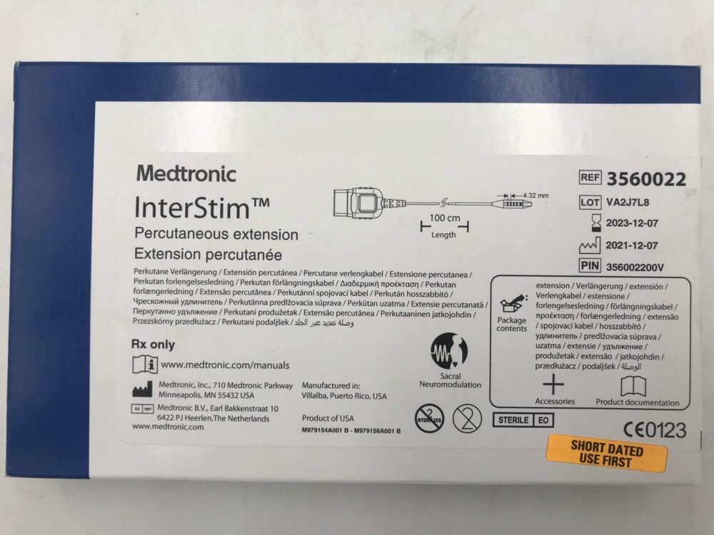 MEDTRONIC 3560022 InterStim Percutaneous Extension 100cm (X) - GB TECH USA