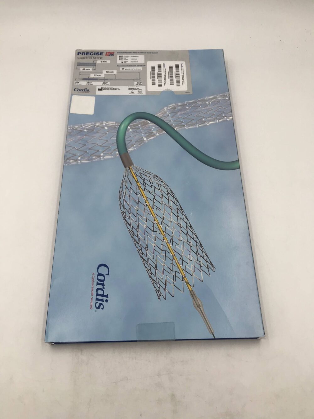 Cordis PC0640RXC Precise Pro Rx Carotid Stent 6mm x 40mm 5F 135cm (X ...