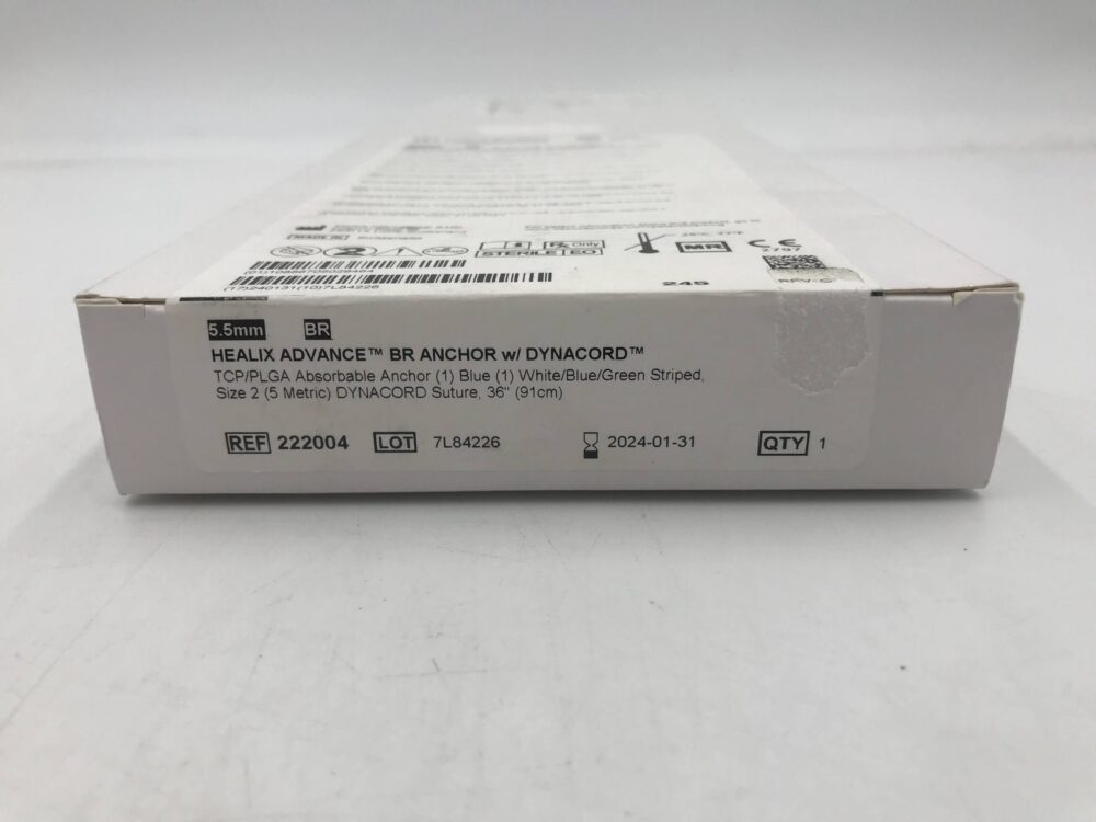 DePuy 222004 Healix Advance BR Anchor w/Dynacord 2 (5 metric) (X) - GB ...