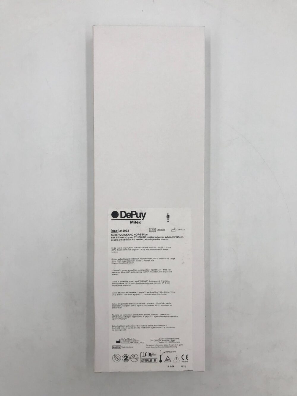 DePuy 212032 Super Quickanchor Plus (X) - GB TECH USA