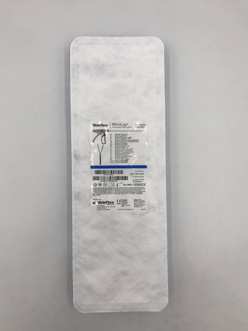 Teleflex PGBC300 MiniLap Percutaneous Surgical System MiniGrip Tong ...