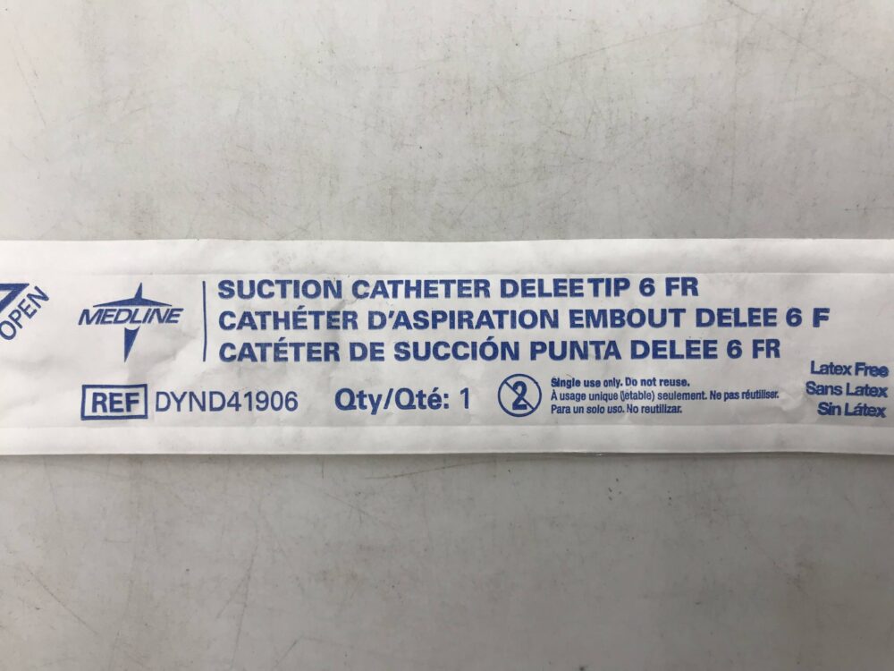 Medline DYND41906 Suction Catheter Delee Tip 6Fr - GB TECH USA