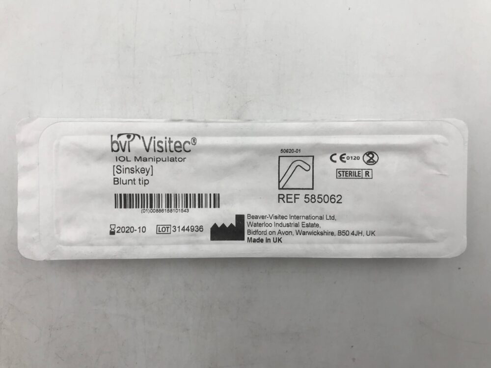 Beaver 585062 IOL Manipulator Sinskey Blunt Tip (X) - GB TECH USA