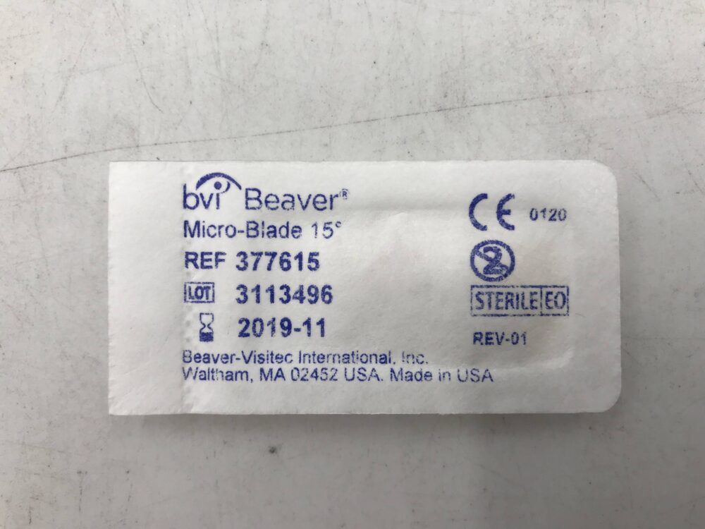 BVI Beaver 377615 Micro-Blade 15° (X) - GB TECH USA