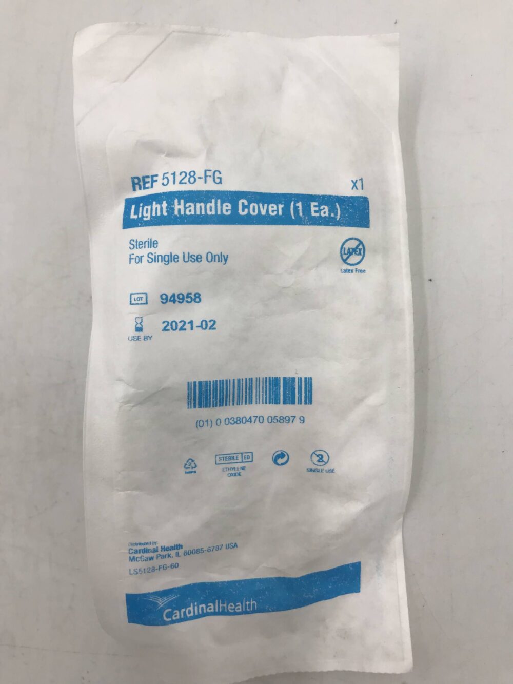Cardinal Health 5128-FG Light Handle Cover (X) - GB TECH USA