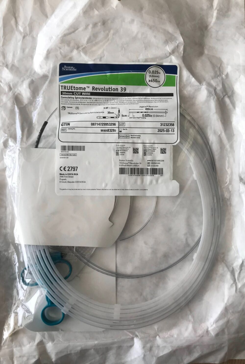 BOSTON SCIENTIFIC 8328 TRUEtome Revolution 39, 30mm Cut Wire ...