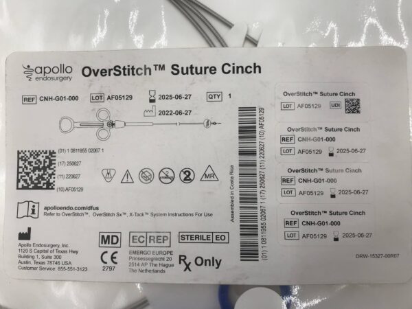 Apollo CNH-G01-000 OverStitch Suture Cinch – GB TECH USA