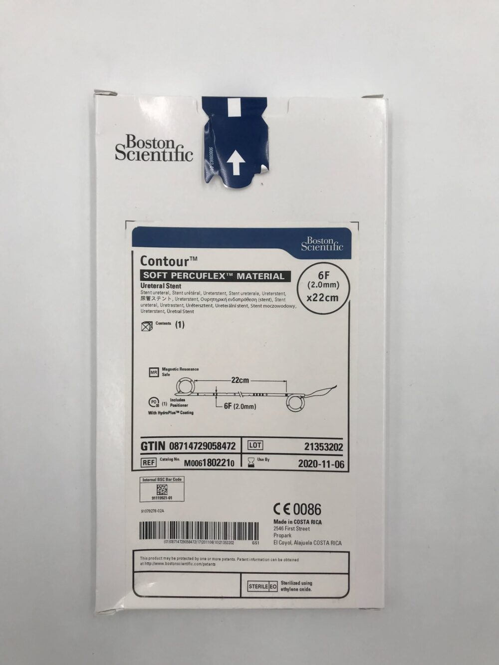 Contour Soft Percuflex Material Ureteral Stent - GB TECH USA