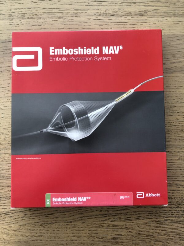 ABBOTT 22437-19 Emboshield NAV6 Embolic Protection System 2.5-4.8mm(X ...