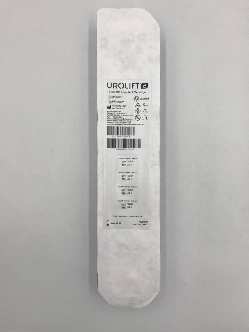 NeoTract UL2-C UroLift 2 Implant Cartridge (X) - GB TECH USA