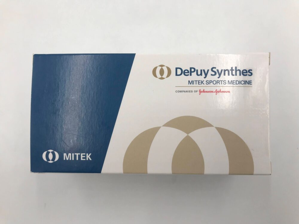 DEPUY 223115 Orthocord One Violet and One Blue Braided Composite Suture ...