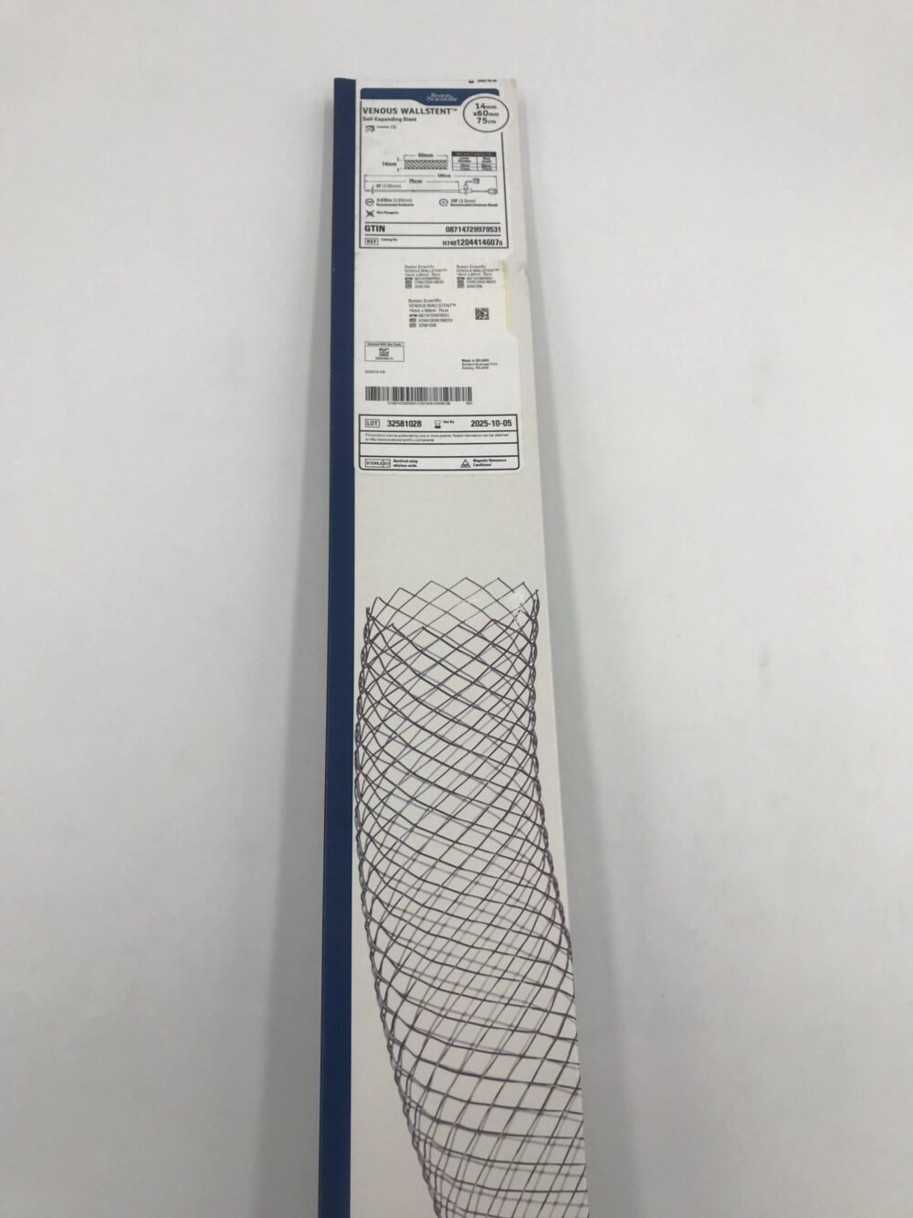 Venous Wallstent Self-Expanding Stent - GB TECH USA