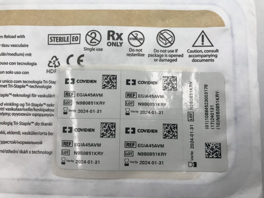 COVIDIEN EGIA45AVM Endo GIA Articulating Reload w/ Tri-Staple ...
